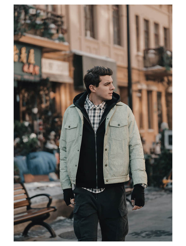 Lightweight 90% Water Repellent White Duck Down Jackets – SIMWOOD