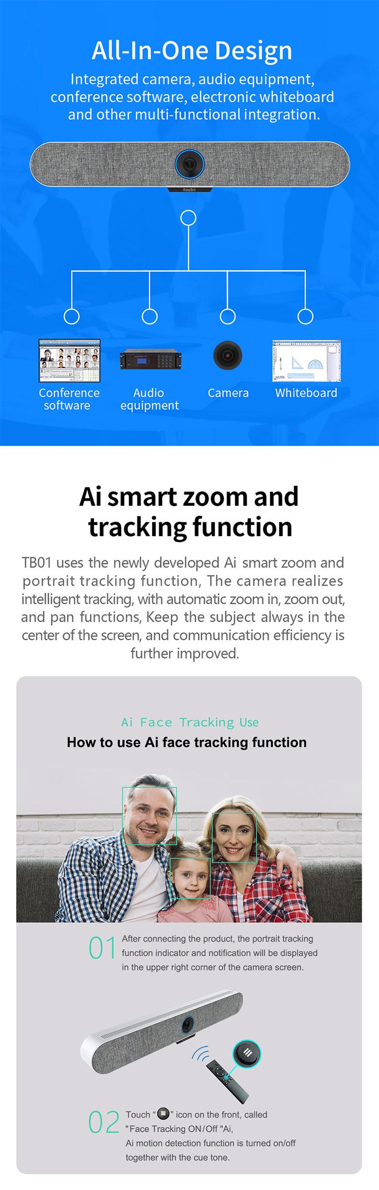RayBit 2K Webcam SeeUp Mini