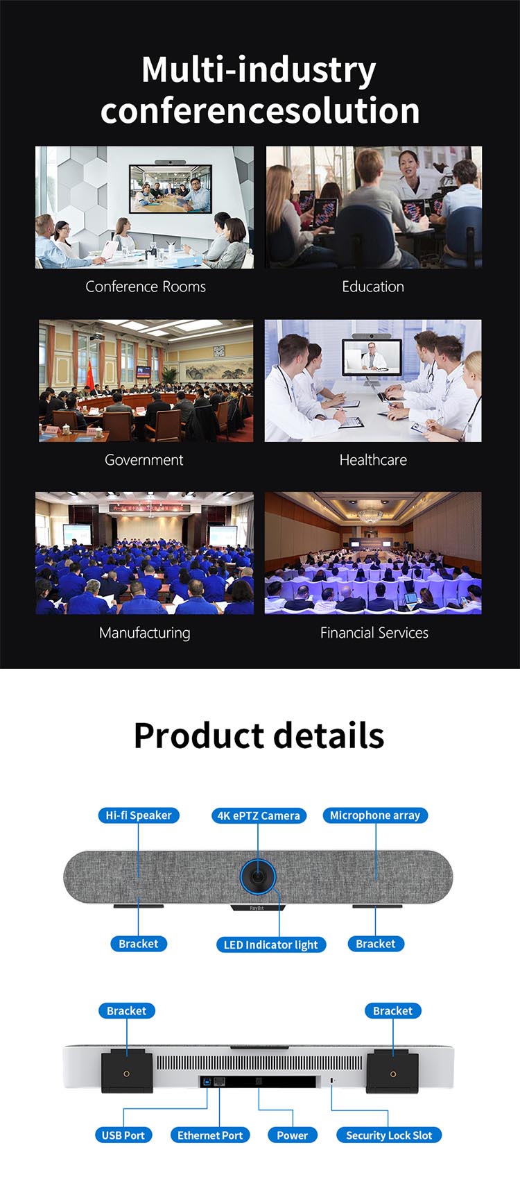 RayBit 2K Webcam SeeUp Mini