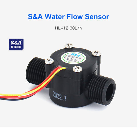 WaveTopSign S&A Water Flow Switch Sensor HL-30 for S&A Water Chiller ...