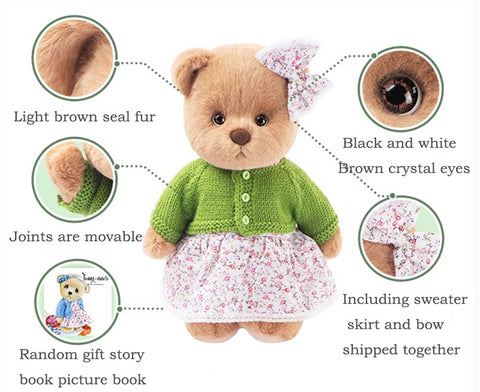 TeddyTales Teddy bears stuffed animals toys Handmade Artists