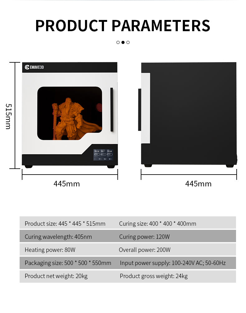 3D Printing Post processing Curing Box 3d-printing-post-processing-curing-box