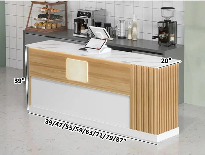Catering Counter Restaurant Front Desk Reception Desk – Anzhap