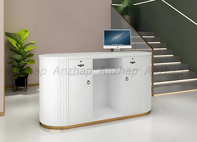 Modern Simple U-shape Reception Desk – Anzhap