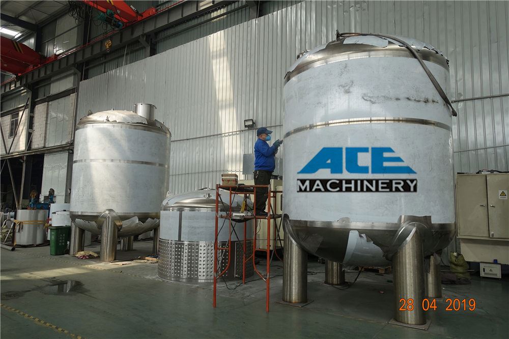 Sanitary Stainless Steel Beverage Storage Tank : Wenzhou Ace Machineryのblog