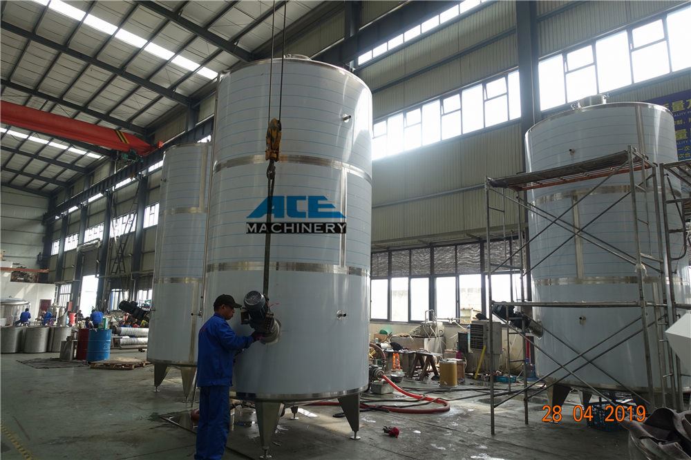 Sanitary Stainless Steel Beverage Storage Tank : Wenzhou Ace Machineryのblog