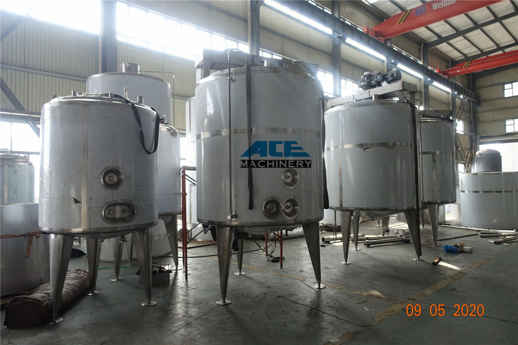 Sanitary Stainless Steel Beverage Storage Tank : Wenzhou Ace Machineryのblog