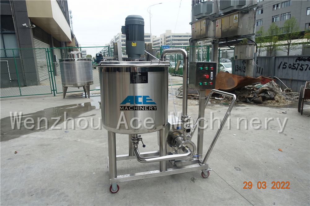 Sus 304 316L 50L 100L 200L Perfume Mixing Tank : Wenzhou Ace Machineryのblog