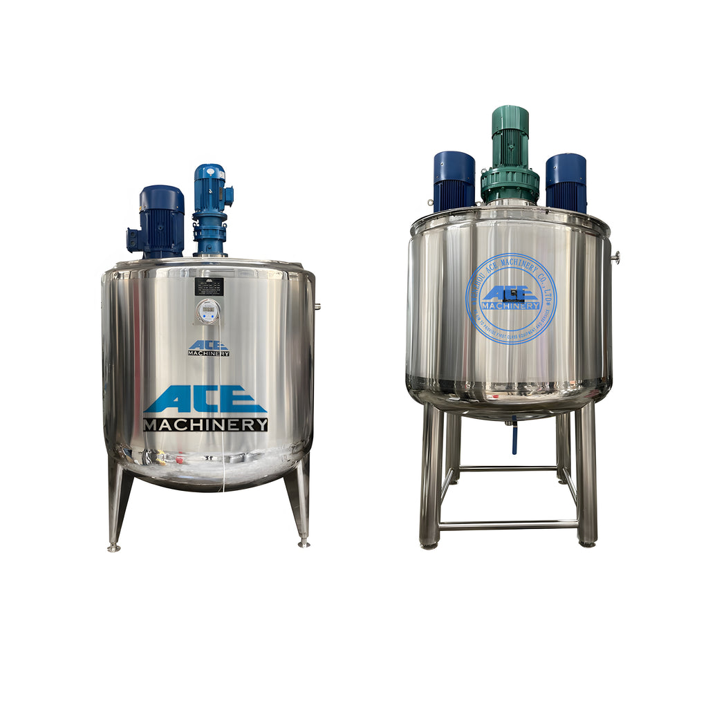 Sus 304 316L 100L 500L 1000L Mixing Tank Agitator : Wenzhou Ace Machineryのblog