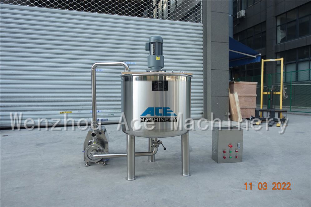 Sus 304 316L 200L 400L 600L Tomato Sauce Mixing Tank : Wenzhou Ace Machineryのblog