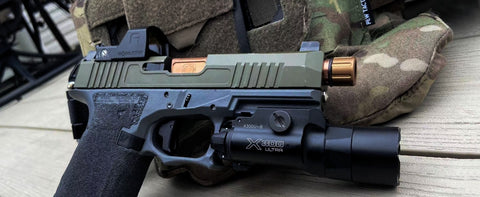 GOWUTAR A20 RMR Green Dot Sight Shake Awake 2MOA Reflex Sight for Full