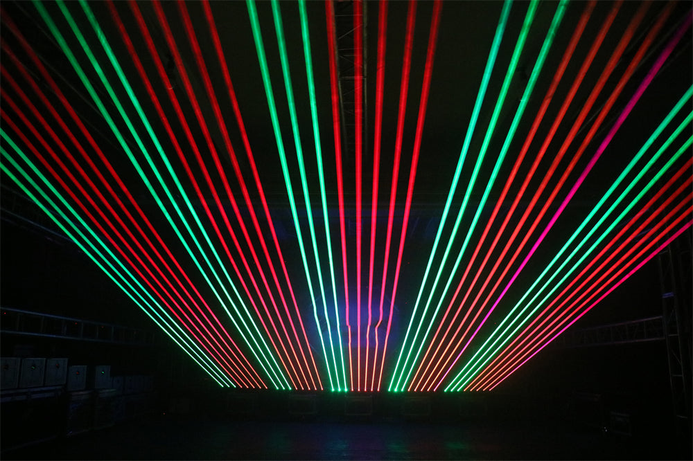 8 Eyes Moving Head Beam Stage Laser Lights DMX Control DJ Club Disco