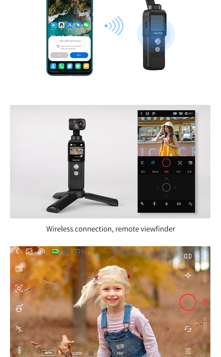 Feiyu pocket 2 New Stabilized Handheld Camera – FeiyuTech